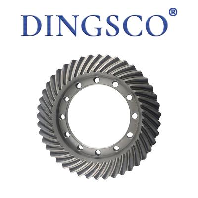 China Custom Spiral Bevel Crown Wheel Gear Truck Axle Differential Bevel Gear OEM Service for sale