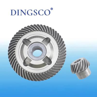 China 20CrMnTi 180 Polishing Machine Spiral Bevel Gear Set (Z=7/46) for sale