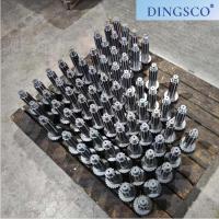 China 25CrMnTi Case Hardened Spur Gear Shaft m3.5 z24 Pressure Angle 30 Degree for Reducer for sale