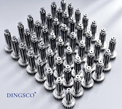 China 25CrMnTi Carburized Gear Shaft m3.5 z24 30 Deg Pressure Angle for Transmission System for sale