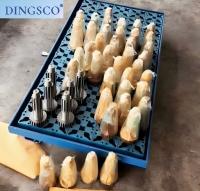 China Custom Machined Mining Excavator 42CrMo Alloy Steel Gear Shaft Carburizing Quenching Ground ISO 9001 Certified for sale