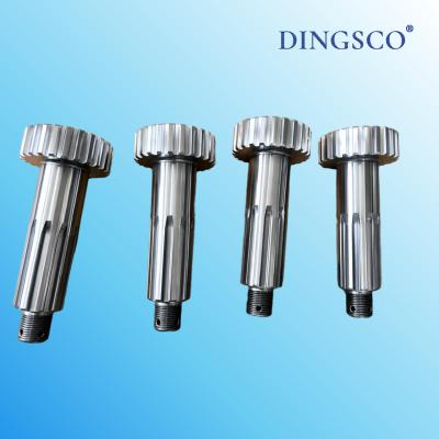 China Automotive Transmission Gear Shaft 20CrMnTi Alloy Steel Spline Ground Heat Treated ISO 9001 for sale