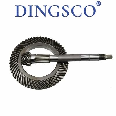 China Spiral Bevel Crown Wheel & Pinion, Truck Differential Axle Drive Gear Spare Parts for sale