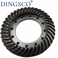 China DINGSCO Crown Wheel & Pinion, Heavy Duty Spiral Bevel Gear for Truck Differential Axle for sale
