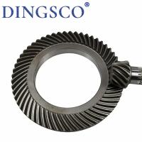 China Precision Spiral Bevel Crown Wheel & Pinion, Gear Set For Vehicle Axle Transmission System for sale