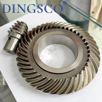 China OEM Spiral Bevel Gear Set Heat Treated Crown Wheel And Pinion For Industrial Reducer Drive System for sale