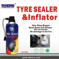 China Emergency Tubeless Tire Sealer , Fast Repair Tyre Inflator Sealant 400ml 600ml for sale