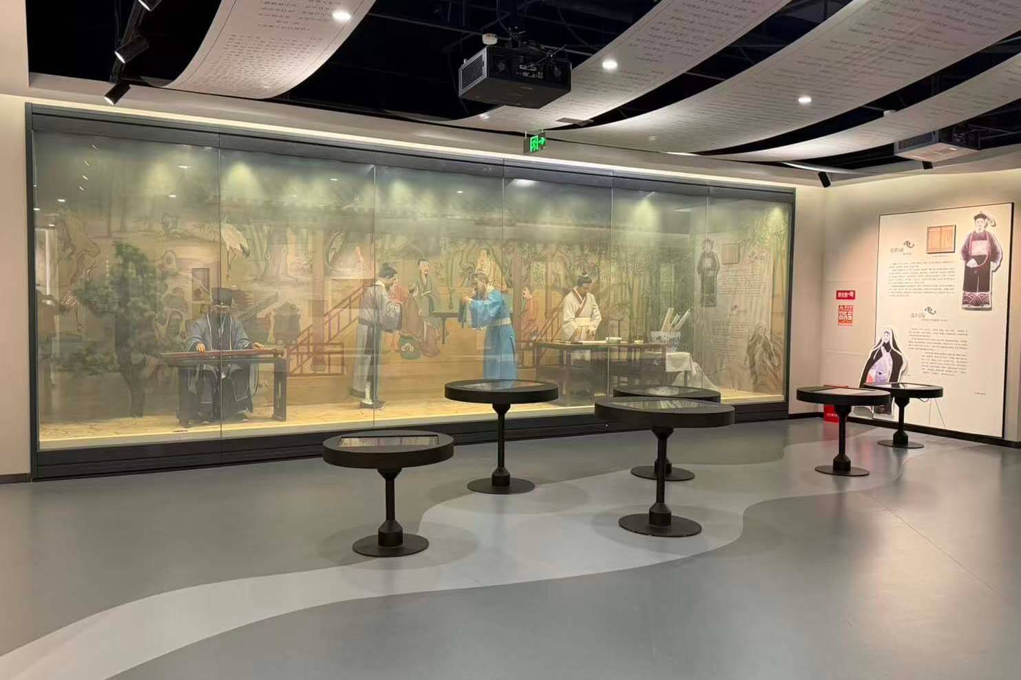 Museum display case design