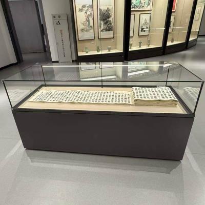 China Museum Display Case Counter Showcase, Five Glazed Faces, 360°, Optional Stabilizer, Textiles for sale