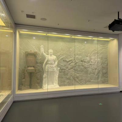 China Museum Wall Display Cabinet Big Showcase, Surface Or Inset, Motor-driven Doors, Regulated Air, Main for sale