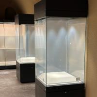 China Powder Coating Museum Display Cases OEM ODM Exhibit Display Cases for sale