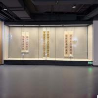 China Museum Wall Display Cabinet Expansive Large Cabinet, External Or Flush, Motorized Glass, Climate, Core for sale