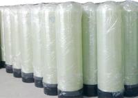 China Cylindrical Shape Fiberglass Storage Tank For Water Treatment Above Ground Install for sale