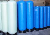 China UV Resistant Fiberglass Water Tank FRP Filter Vessel With 150psi Operating Pressure for sale