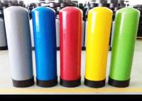 China Cylindrical Shape Fiberglass Storage Tank For Water Treatment Above Ground Install for sale