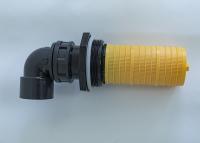 China FRP Vessel Accessories Top And Bottom Distributor fiberglass water tank components for sale