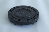 China FRP Vessel Accessories Top And Bottom Distributor fiberglass water tank components for sale