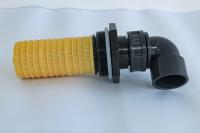 China Customizable Fiberglass Tank Accessories Top Water Distributor UPVC ABS Materials for sale