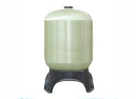 China Cylindrical Shape FRP Pressure Filter Tank , UV Resistant FRP Softener Vessel OEM for sale