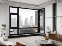China Swing Open Aluminium Casement Windows Waterproof And Lightweight for sale