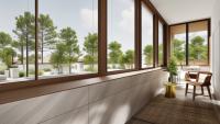 China Customized Aluminium Window Sliding Frame insulation sleek contemporary for sale