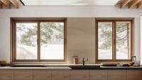 China Sleek Insulated Aluminium Sliding Windows Windproof Safe Installation for sale