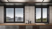 China Versatile Aluminium Sliding Windows Triple Glazed Soundproof for sale