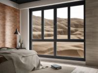China Customized Aluminium Sliding Sash Windows Soundproof Aluminum Slider Frame for sale
