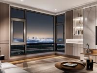 China Sleek Aluminium Casement Windows Swing Opening Powder Coating for sale