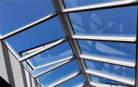 China Custom Soundproof Double Top Hung Window Aluminium Innovative for sale