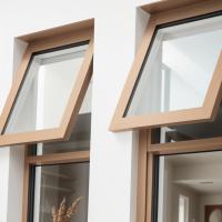 China Aluminium Top Hung Outward Opening Window Waterproof And Soundproof for sale