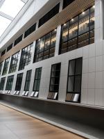 China Laminated Glass Top Hung Aluminium Windows Soundproof Heat Insulation for sale