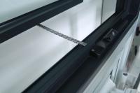 China Durable Bathroom Aluminium Top Hung Window Lightweight And Dustproof for sale