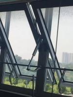 China Customized Casement Aluminium Top Hung Window Insulated Glass Design for sale