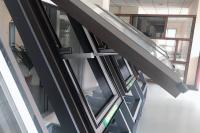 China Customized Casement Aluminium Top Hung Window Insulated Glass Design for sale