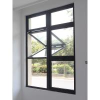 China White Commercial Folding Glass Windows Panels Accordion Anti Theft for sale