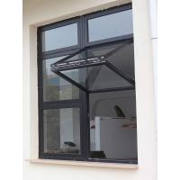 China OEM Wood Grain Aluminium Bifold Windows Soundproof Manual Open for sale