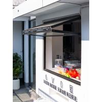 China OEM Wood Grain Aluminium Bifold Windows Soundproof Manual Open for sale
