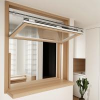 China Aluminum Custom Folding Glass Windows Outward / Inward Opening for sale