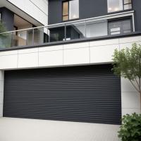 China Customized Aluminium Rolling Door Frame Smooth Electronic Lock for sale