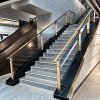 China Sturdy Aluminium Stair Balustrade Fireproof Aluminum Stair Rail for sale