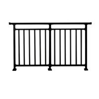 China Commercial Interior Aluminum Stair Railing Fencing Rust Resistance for sale