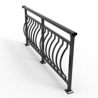 China OEM Contemporary Aluminum Stair Railing Rustproof Easy To Install for sale