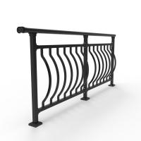 China Home Aluminum Staircase Handrail Rustproof Aluminum Step Railing for sale