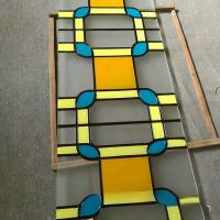 China Fired Enamelled Glass Panels Stunning Interior Window Glass Customized for sale