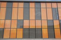 China Customized Enamelled Glass Tailor Made Enamelling Decorative Window Glass for sale