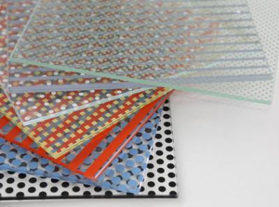 China Customized Colorful Temp Resistant Decoration Glass in Varied for sale