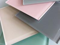 China Customized Temperature Resistance Glass With Enamelled Surface for sale