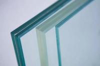 China 10-13mm Thickness Laminated Safety Glass with Clear Film Tempered Glass for sale