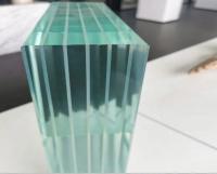 China Tempered Laminated Safety Glass in Grey Film Color for Exceptional Protection for sale